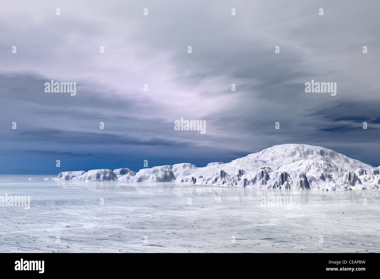 Winter Snowscape - 4 Stock Photo - Alamy