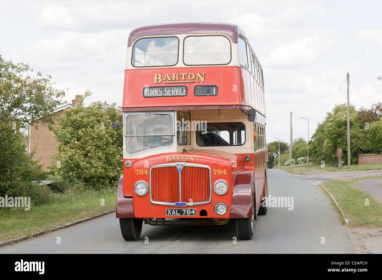 Vintage buses old aec hi-res stock photography and images - Alamy