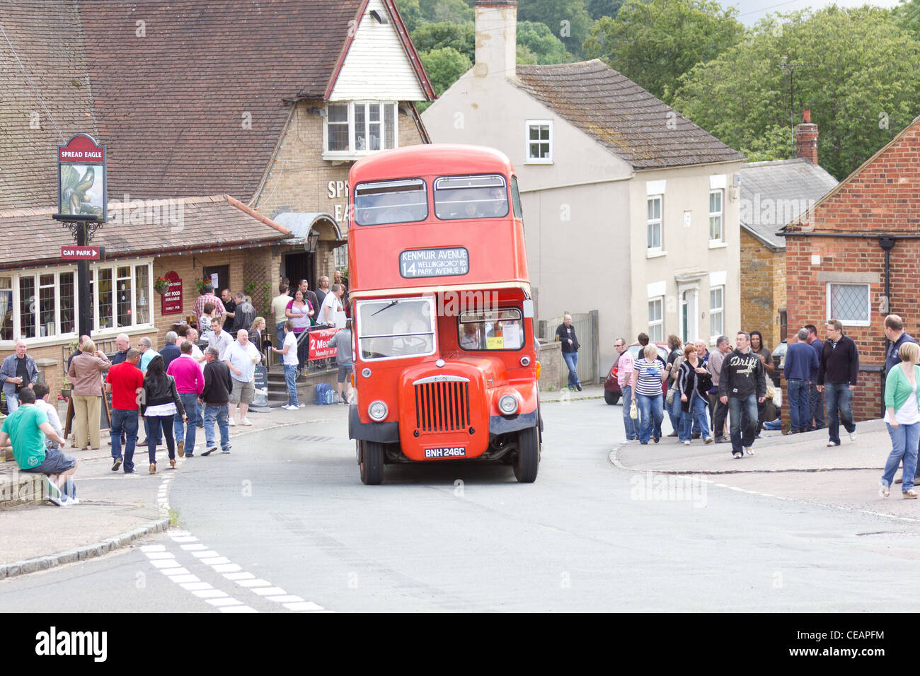 Vintage bus vintage transport uk bus uk buses uk hi-res stock ...