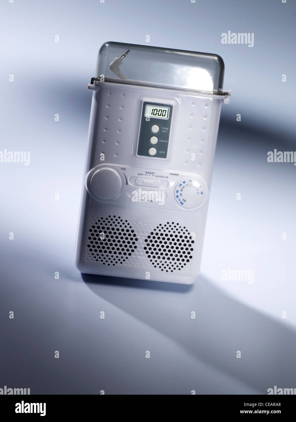 Shower radio clock hi-res stock photography and images - Alamy