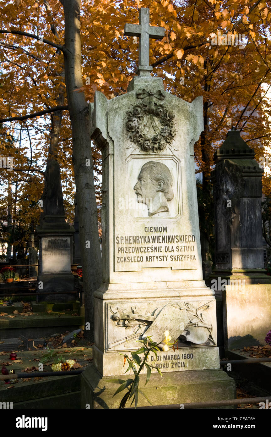 Powązki Cemetery, Warsaw, Poland Stock Photo - Alamy