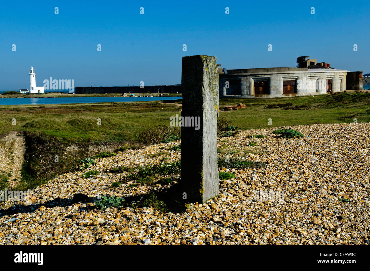 hurst castle keyhaven hampshire Stock Photo - Alamy