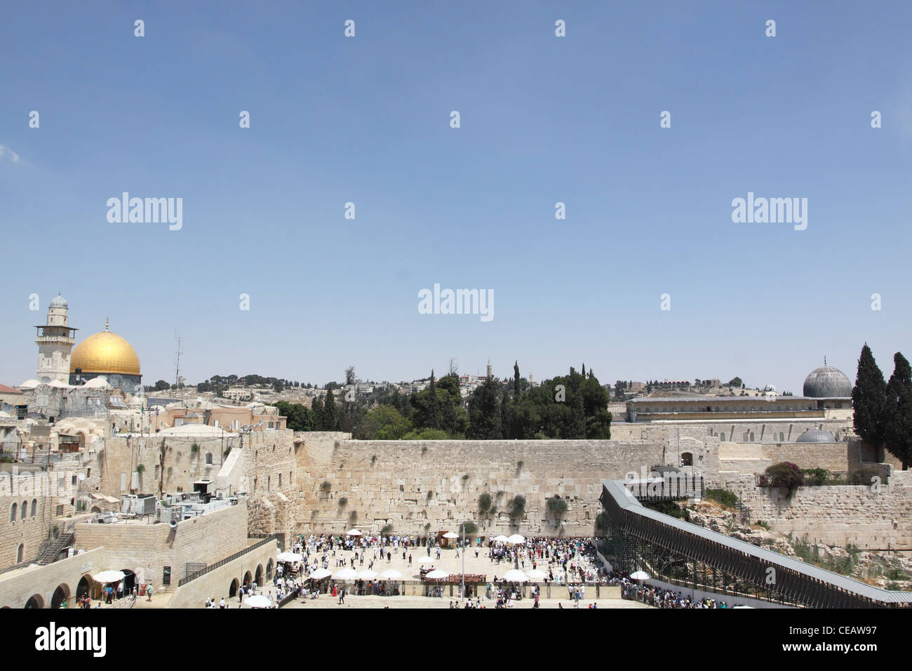 The Temple Mount in Jerusalem Stock Photo - Alamy