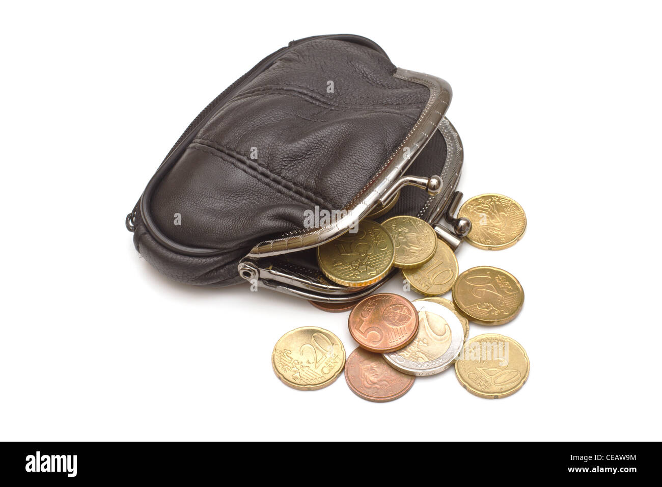 Coin purse white hi-res stock photography and images - Alamy