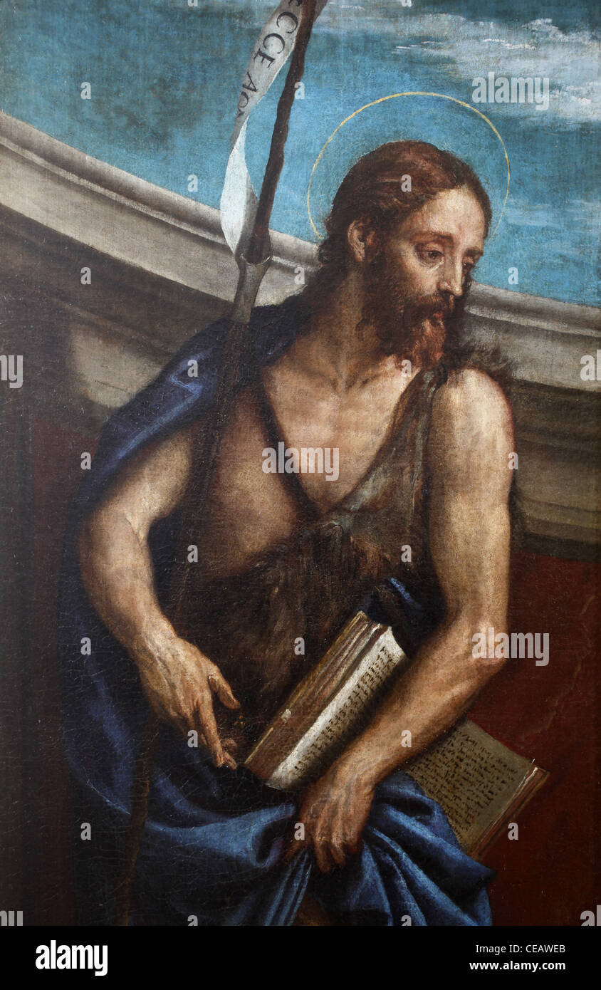 Saint john god painting hi-res stock photography and images - Alamy