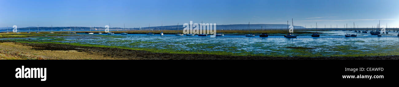 The harbour at keyhaven, Hampshire Stock Photo - Alamy