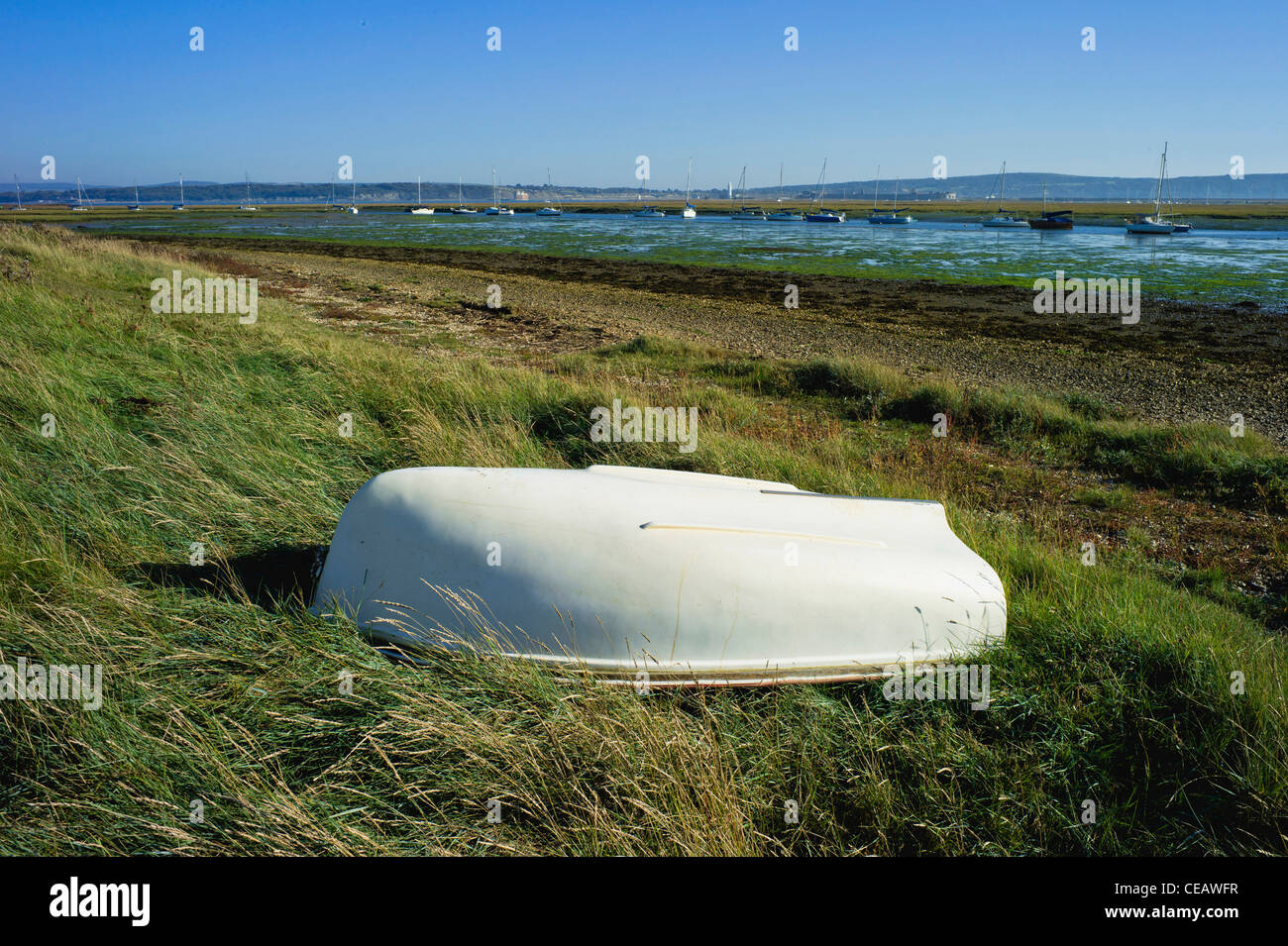 The harbour at keyhaven, Hampshire Stock Photo - Alamy