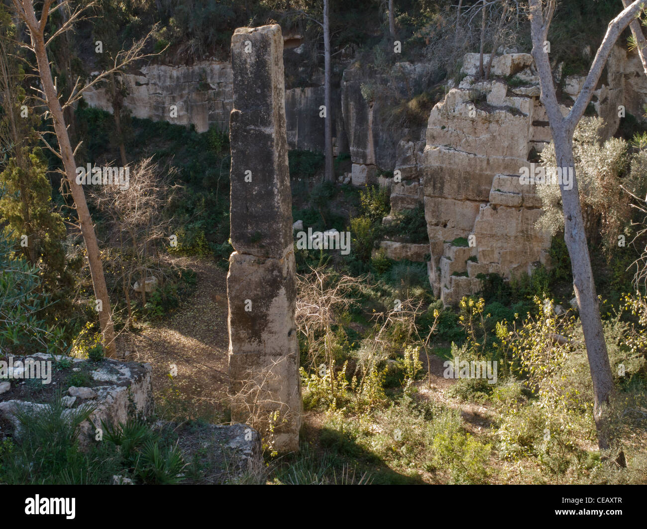 Roman quarry of el medol hi-res stock photography and images - Alamy