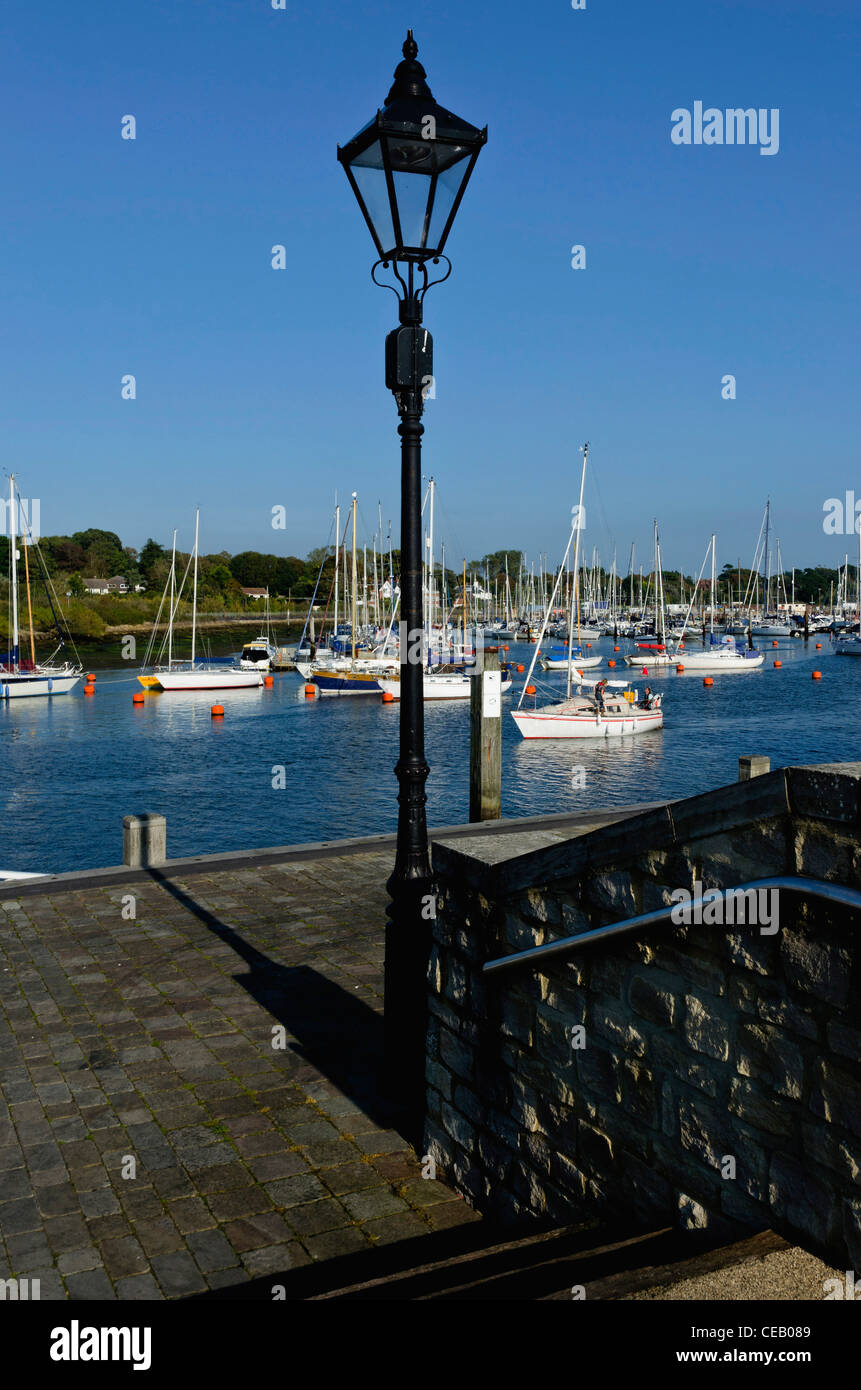 Boat moorings at lymington hi-res stock photography and images - Alamy