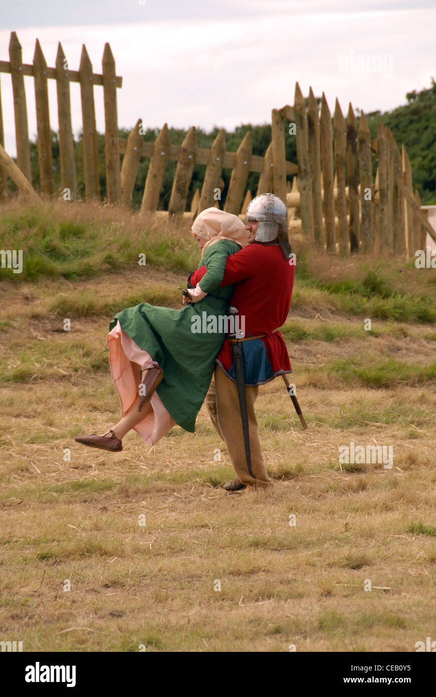 Viking kidnap During the two day festival at Amlwch Anglesey North ...