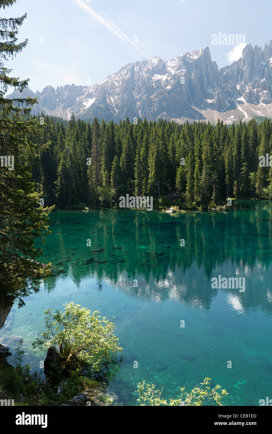 Carezza mountain hi-res stock photography and images - Alamy