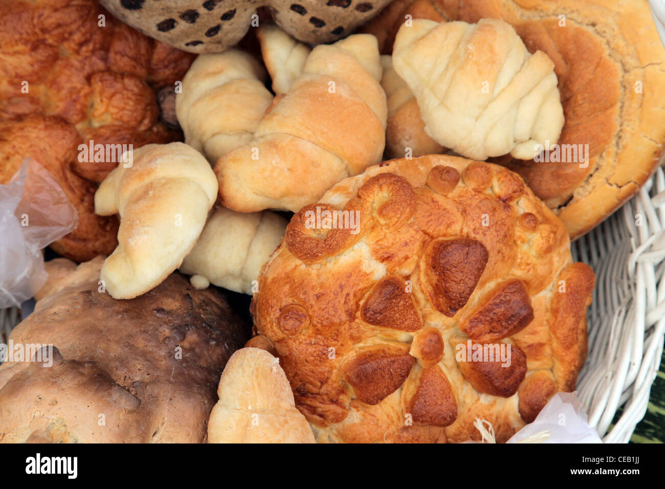Variety of bread Stock Photo - Alamy