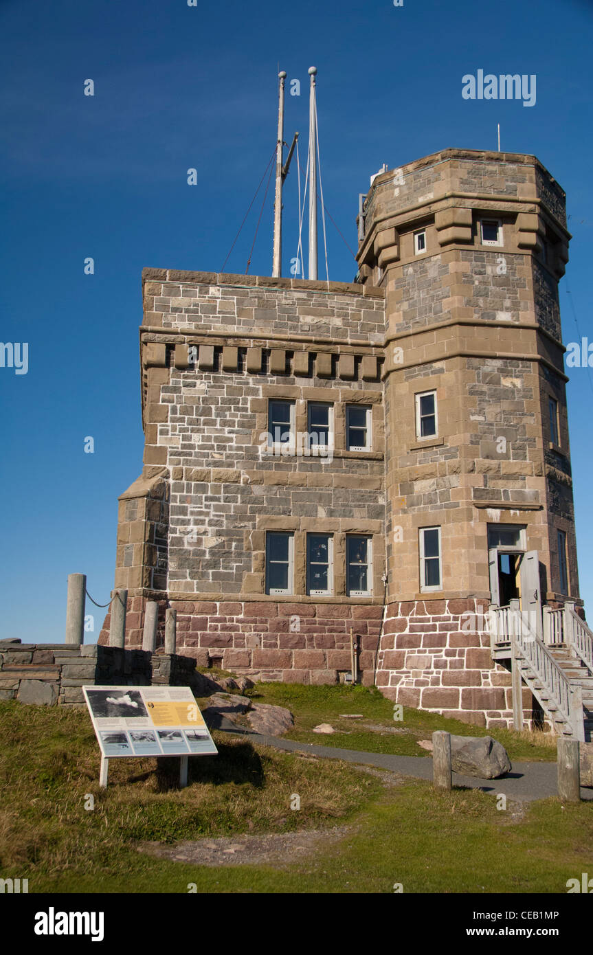 Cabot tower newfoundland hi-res stock photography and images - Alamy