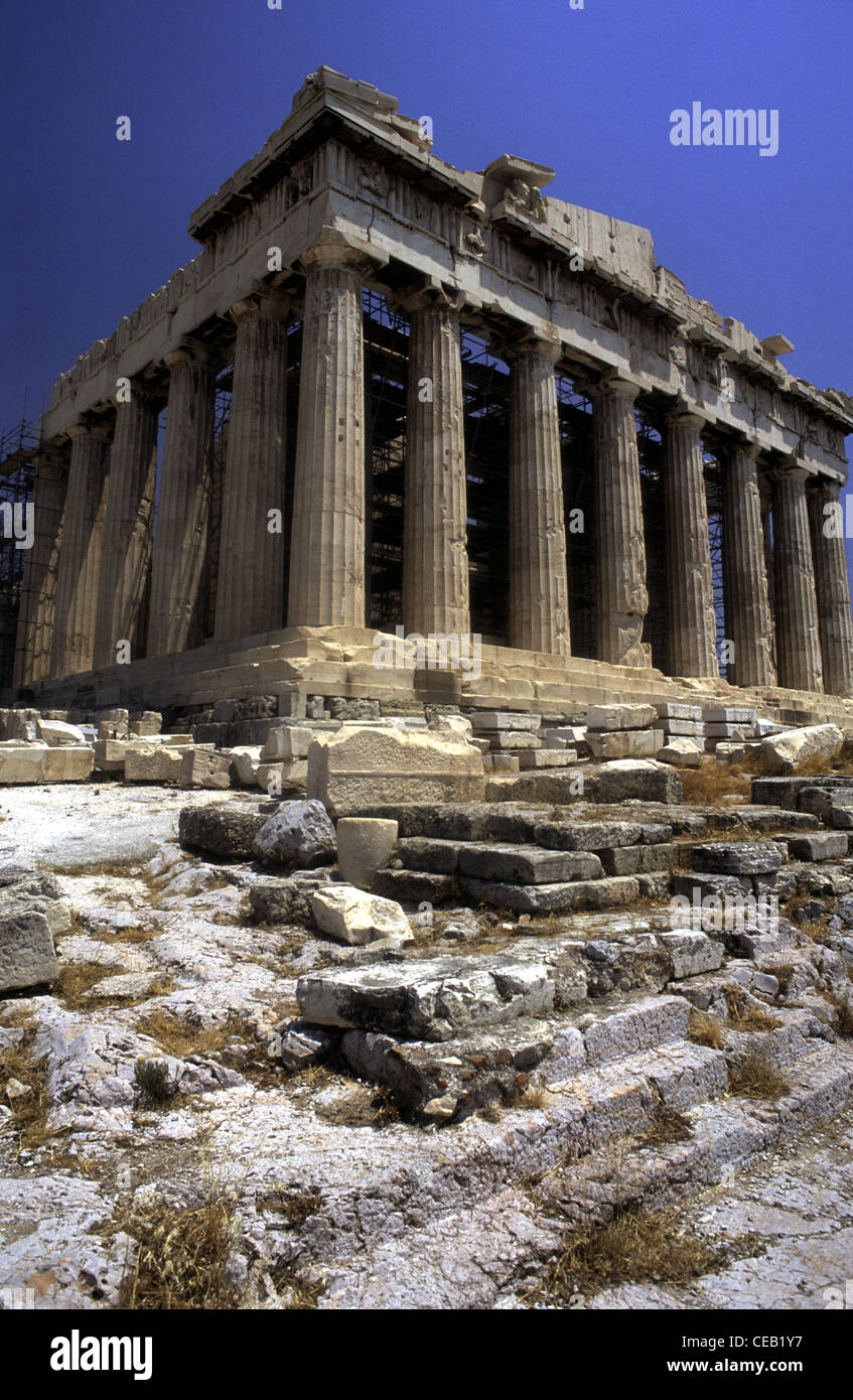 Parthenon greece vertical landscape hi-res stock photography and images ...