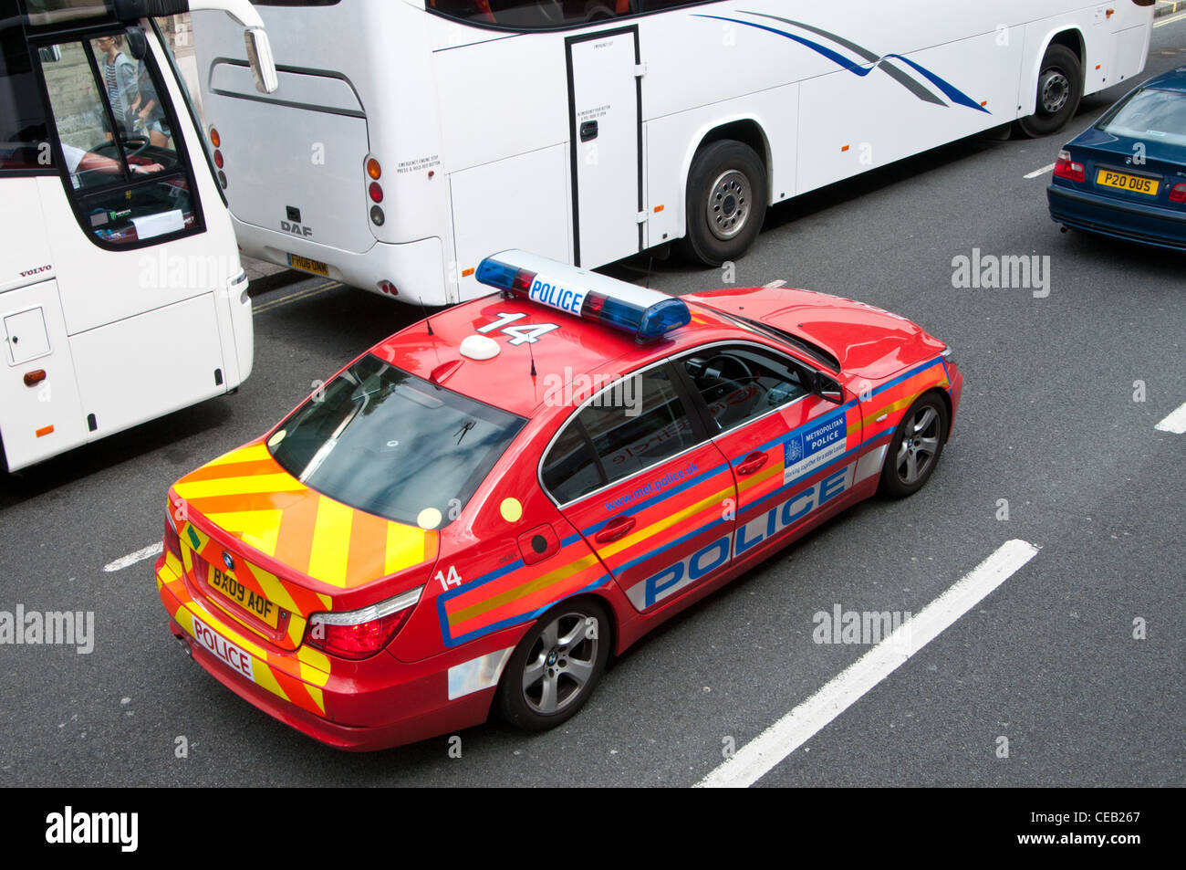 Uk police car hi-res stock photography and images - Alamy