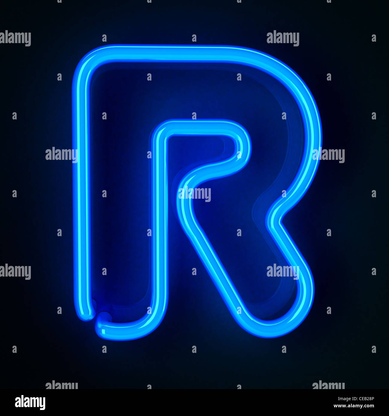 Neon letter r hi-res stock photography and images - Alamy