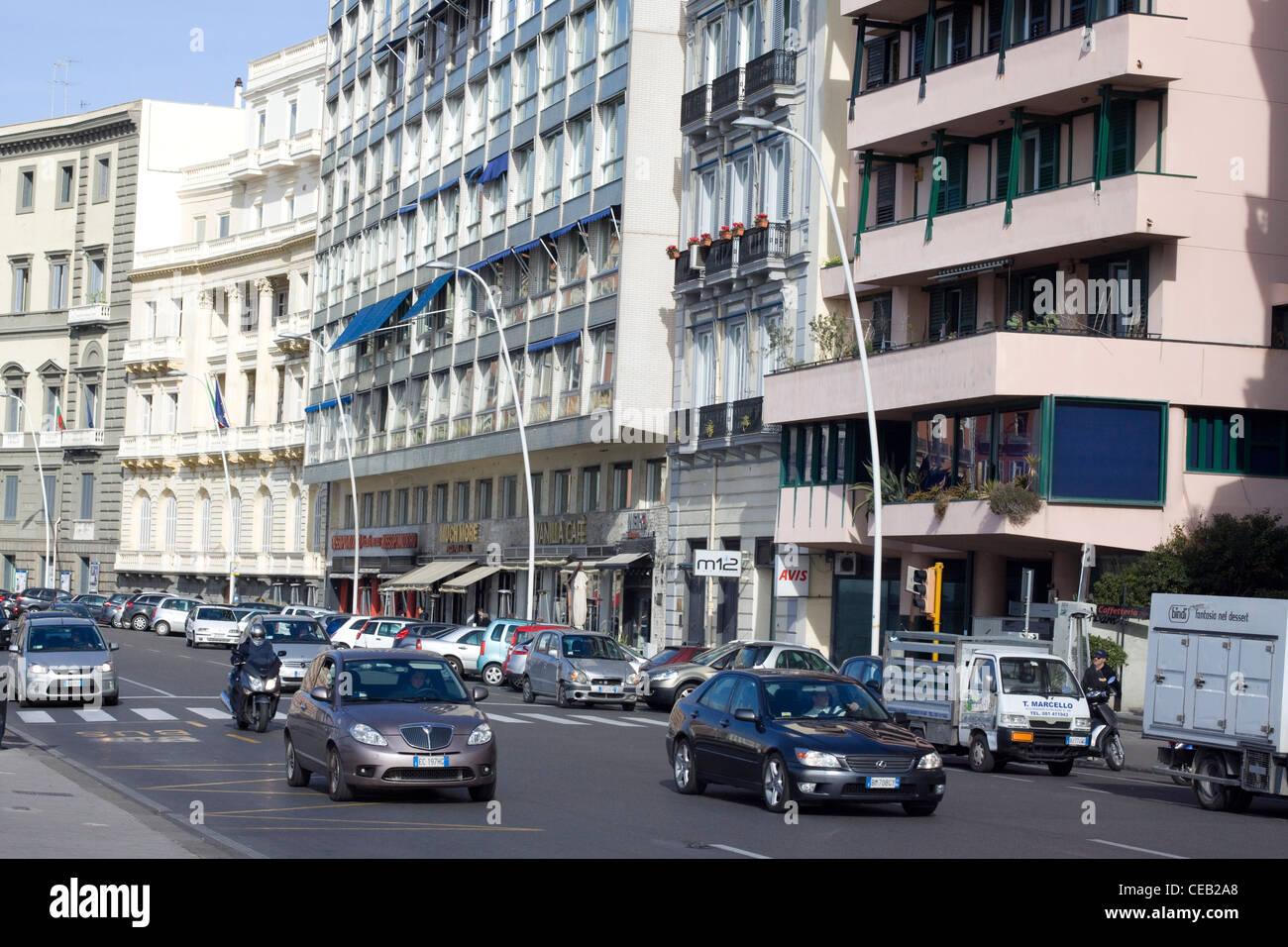 Traffic in streets rome hi-res stock photography and images - Alamy