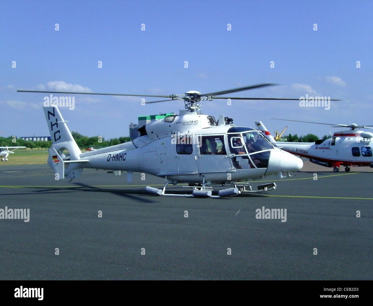 Eurocopter Dauphin SA 365 C3 helicopter with registration D-HNHC at the ...