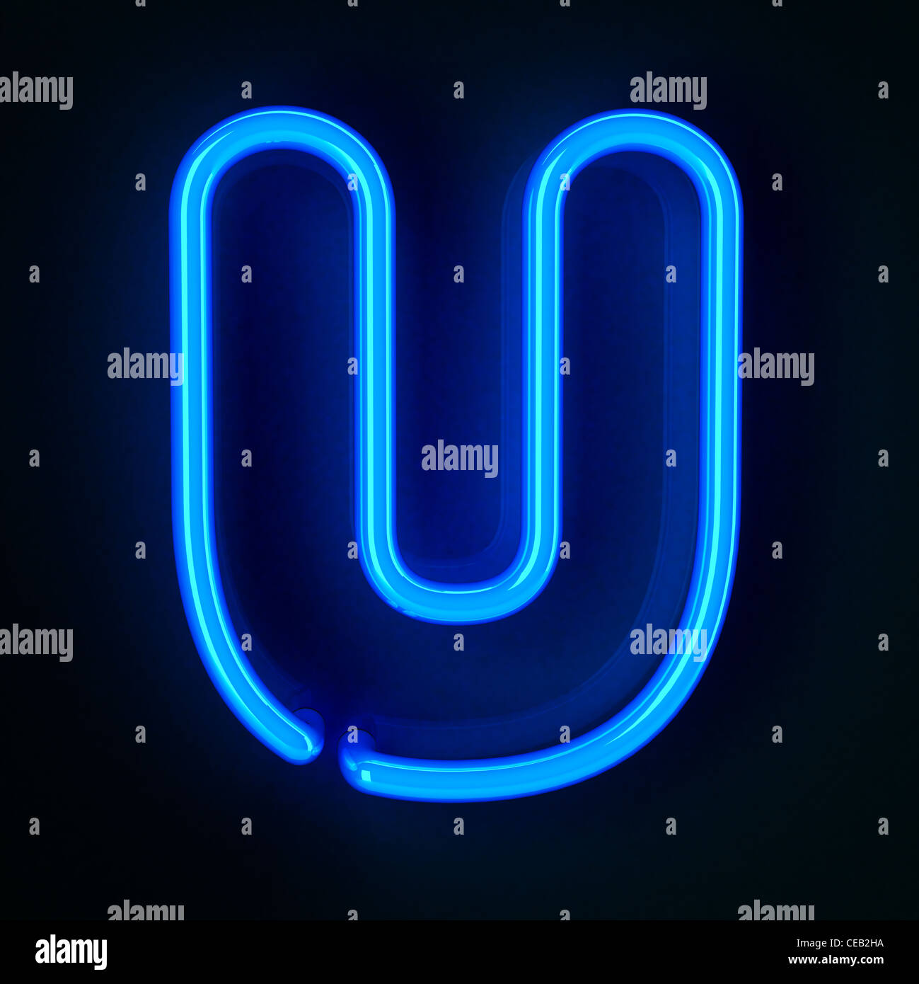 Blue Letter U