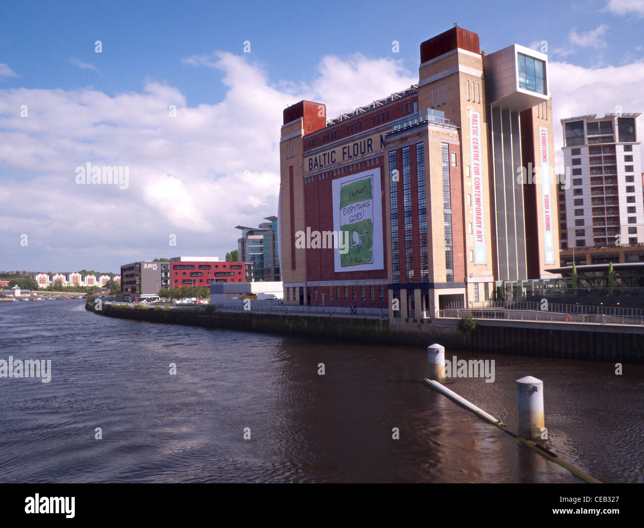 Baltic Centre for contemporary Art in Gateshead UK., used to be the ...