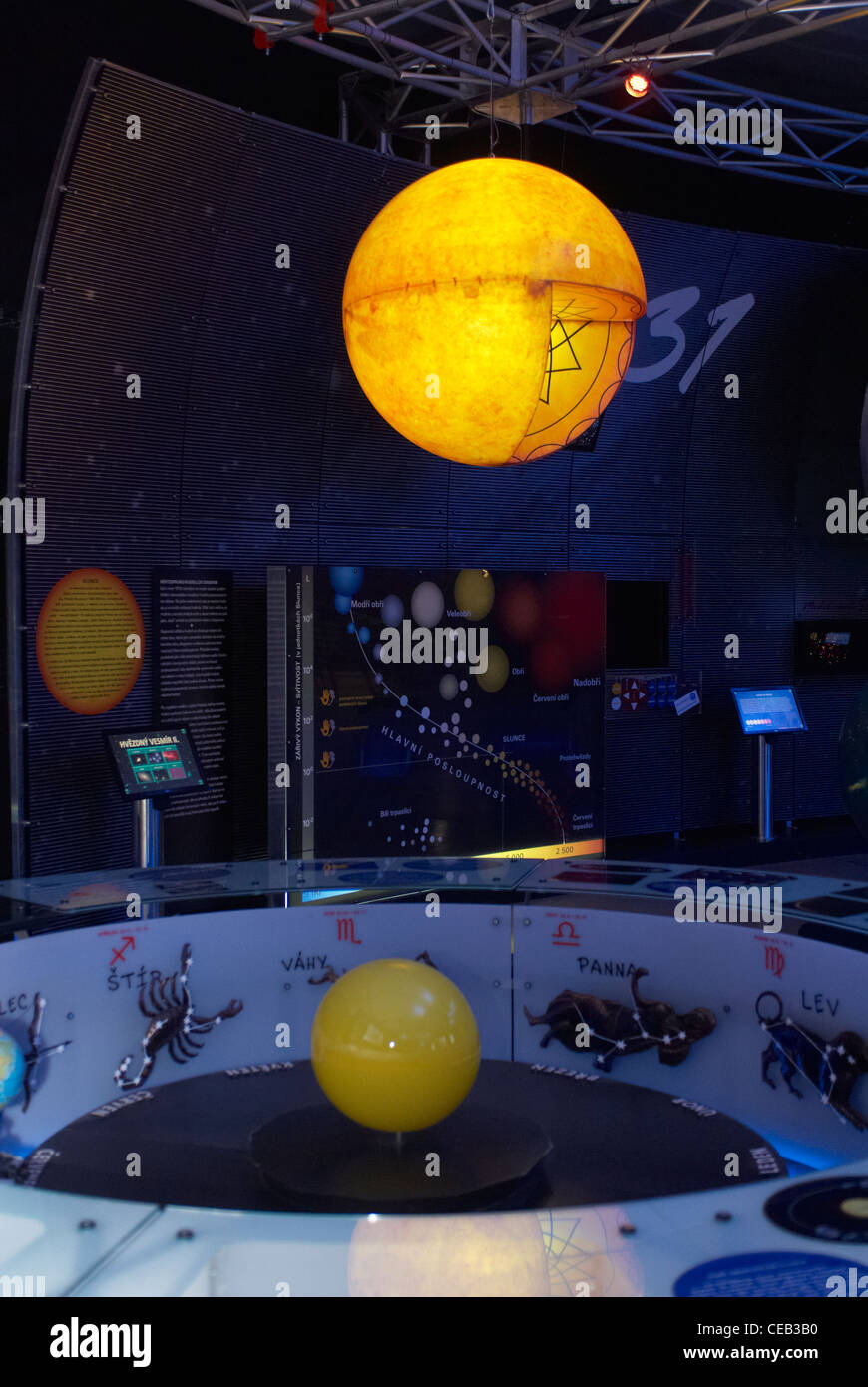 Planetarium Observatory, Stromovka park, Holesovice, Prague, Czech ...