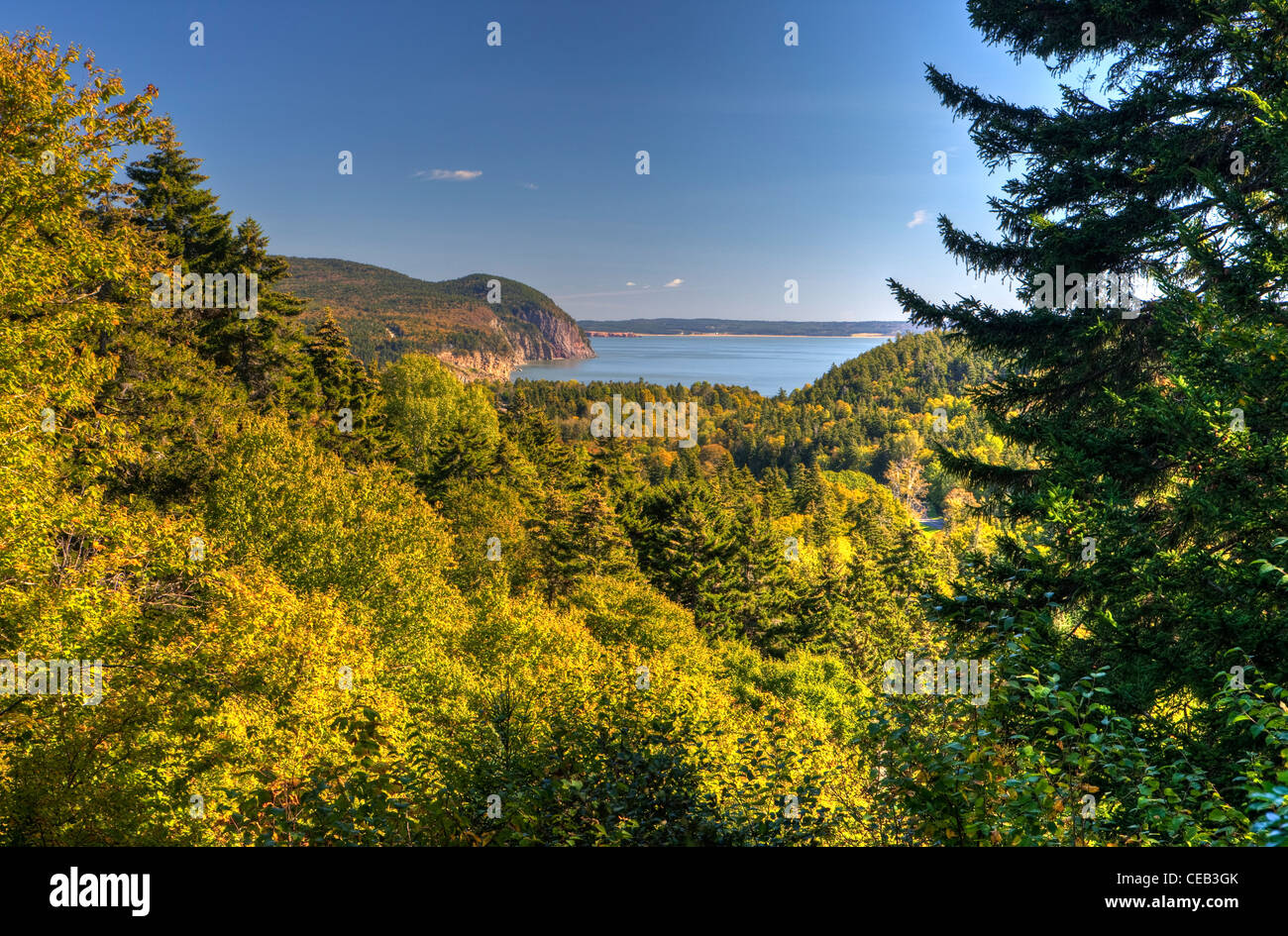 Bay of Fundy, Fundy National Park, New Brunswick Stock Photo - Alamy