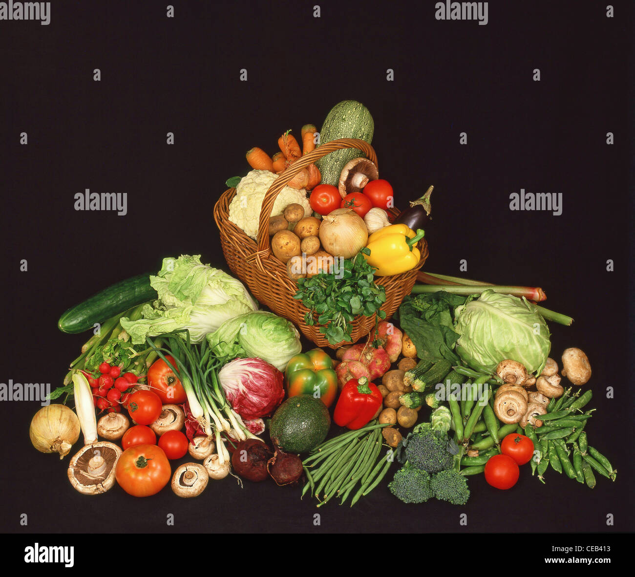 Vegetable display hi-res stock photography and images - Alamy