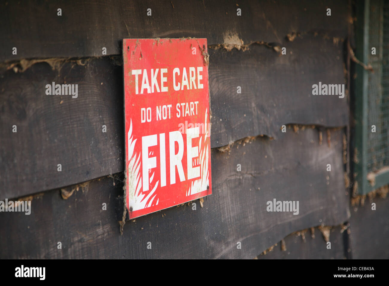 Fire hazard sign hi-res stock photography and images - Alamy