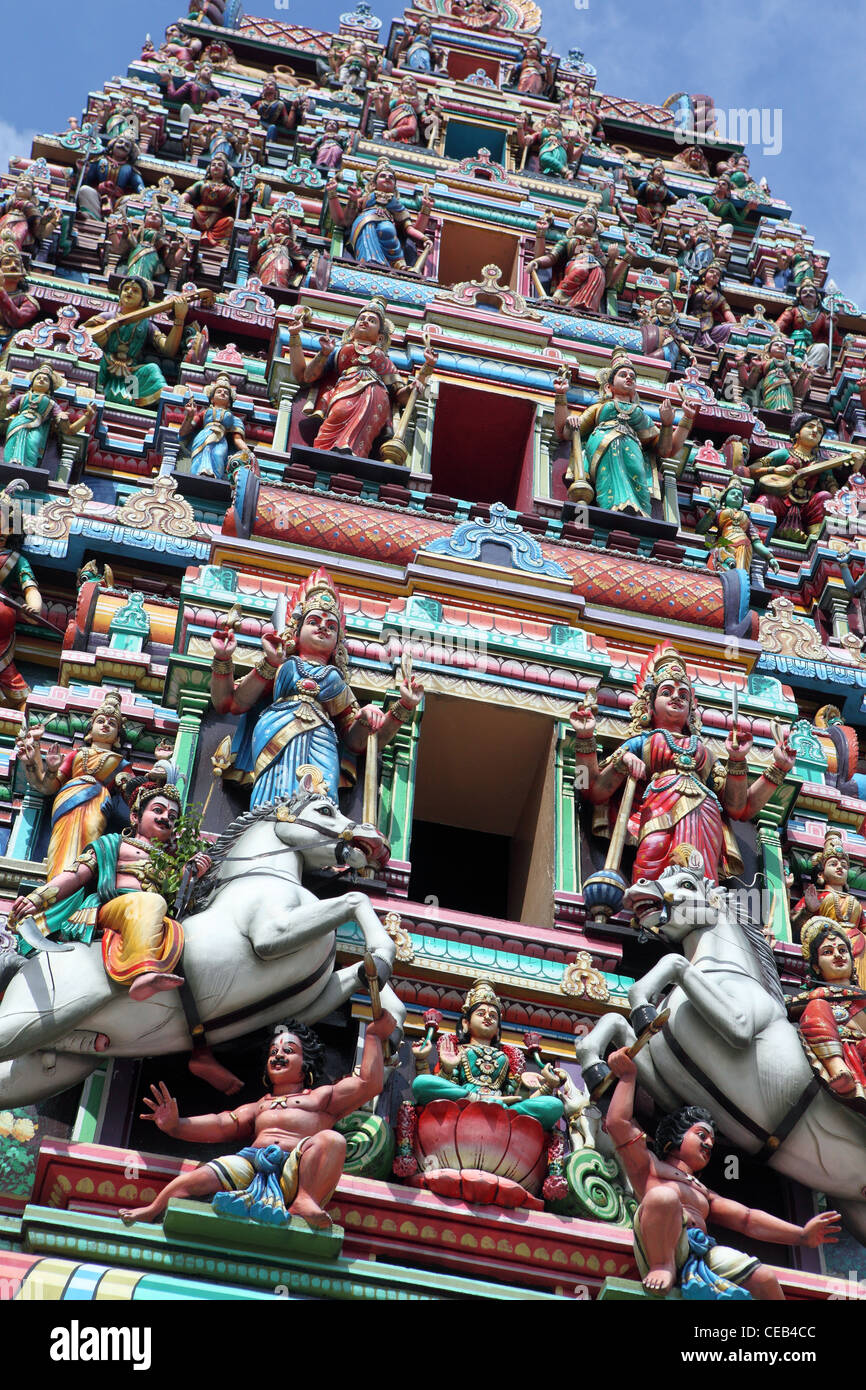 Sri Mariamman Hindu temple in Kuala Lumpur, Malaysia Stock Photo - Alamy