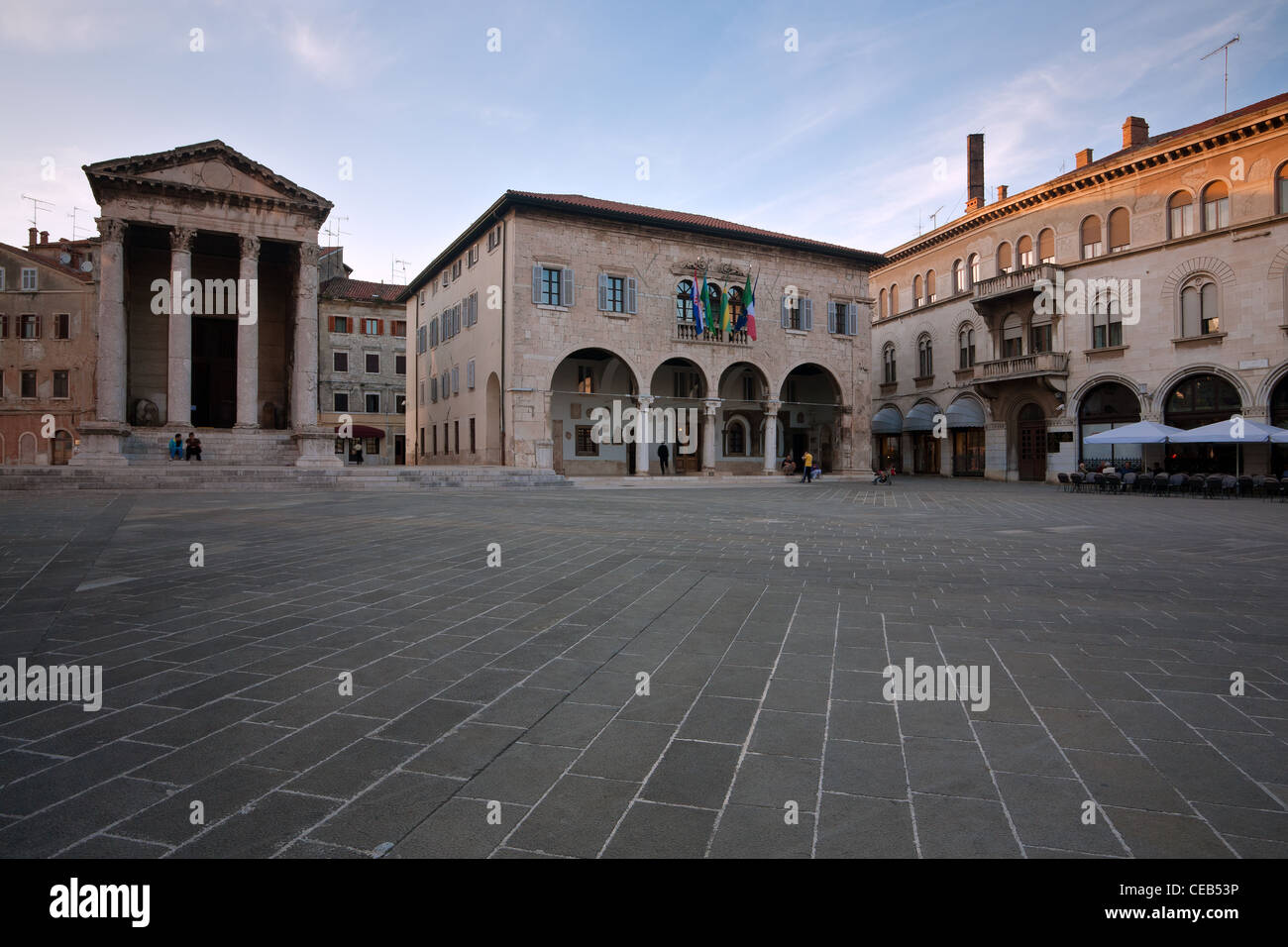Pula forum square hi-res stock photography and images - Alamy