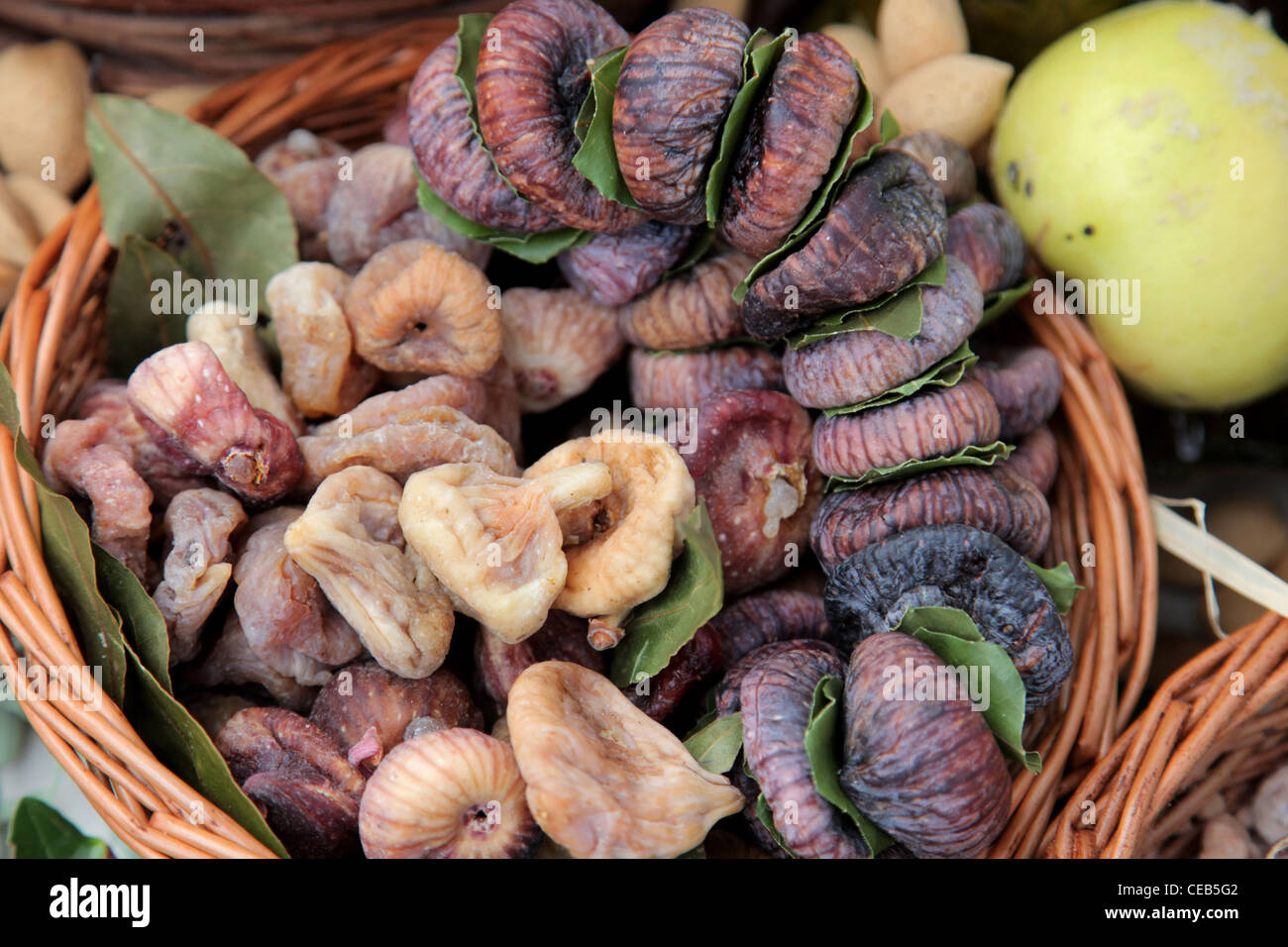 Dried candied figs hi-res stock photography and images - Alamy