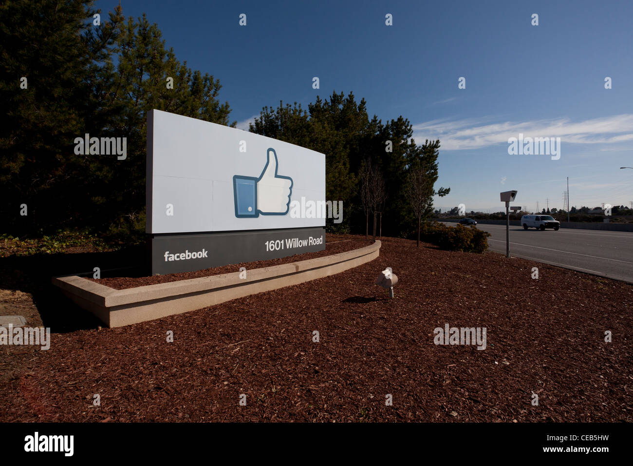 New Facebook HQ in Menlo Park Stock Photo - Alamy