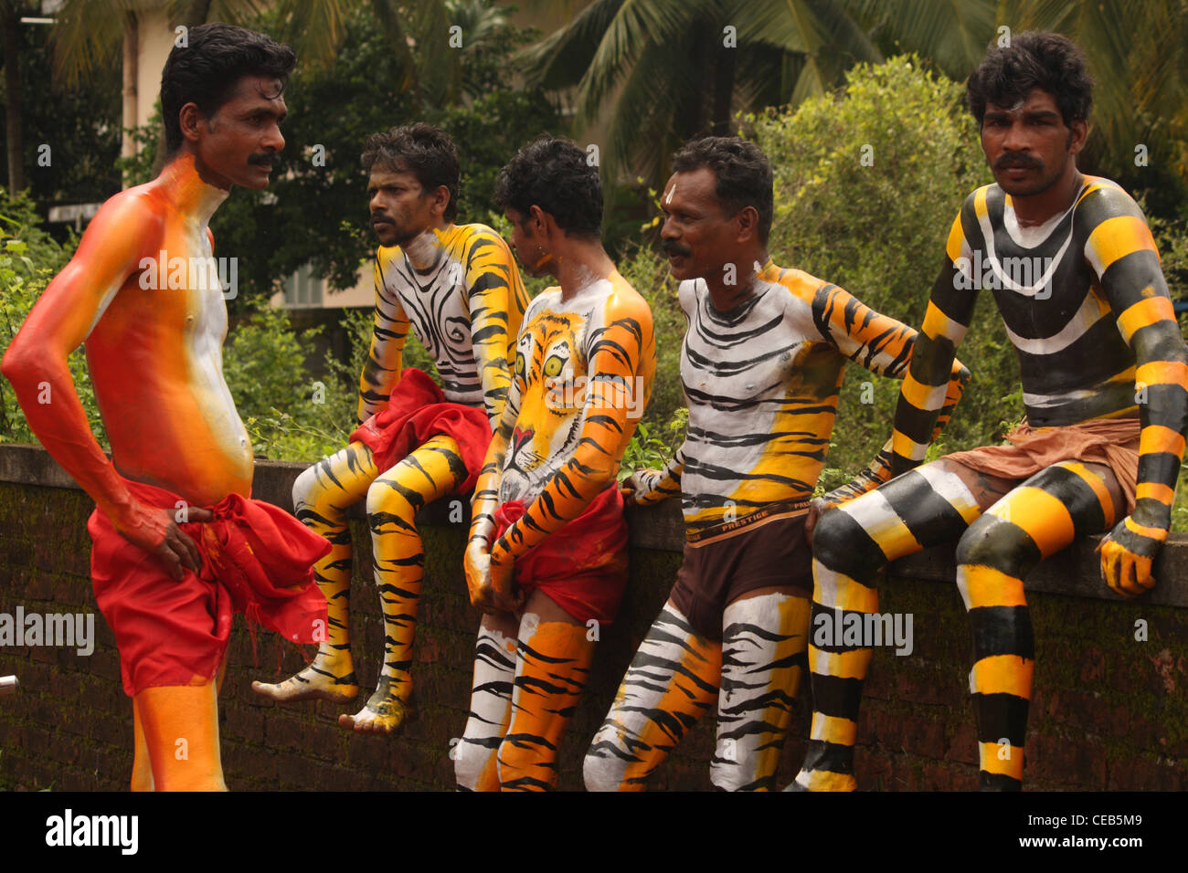 Pulikali hi-res stock photography and images - Alamy