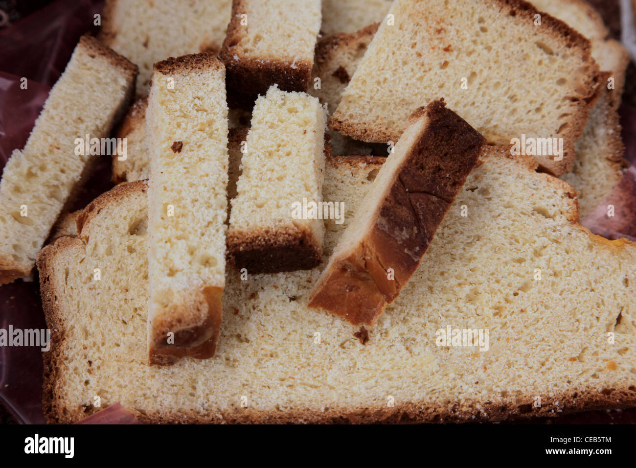 Sliced homemade bread Stock Photo - Alamy