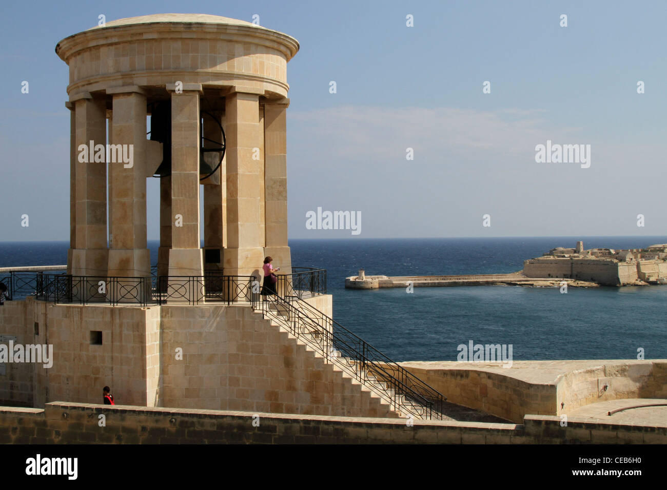 War Memorial, Valletta, Malta Stock Photo - Alamy