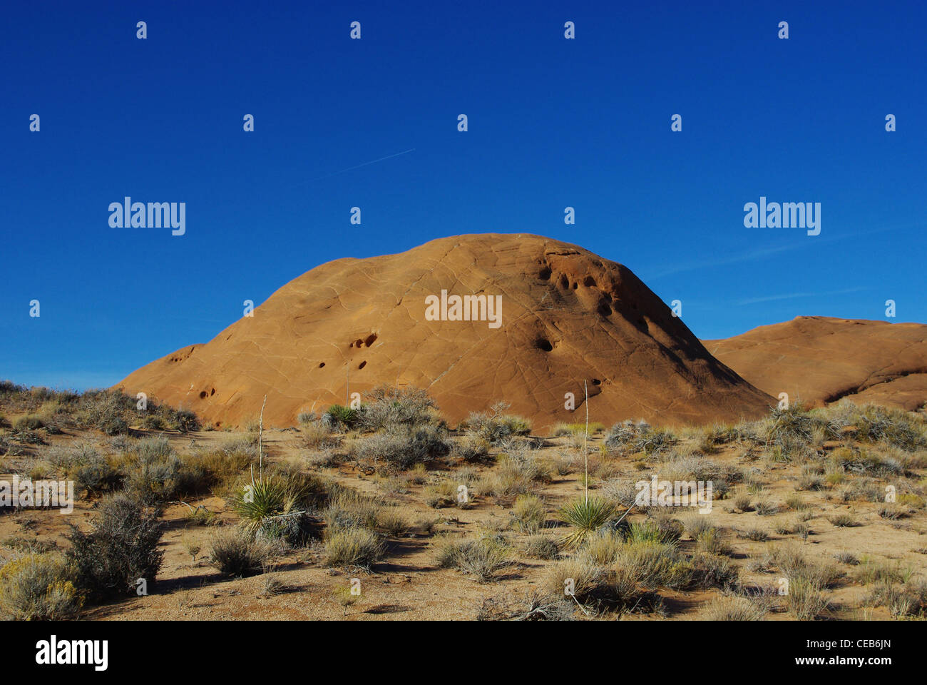 Orange rock hills near Dance Hall Rock, Grand Stair Escalante National ...