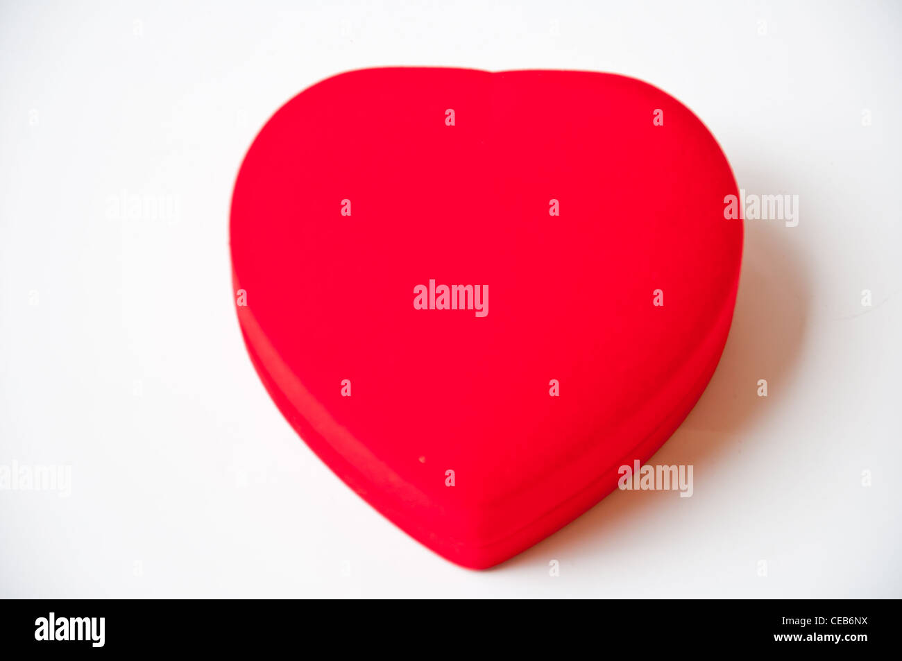 red hear shape Stock Photo - Alamy