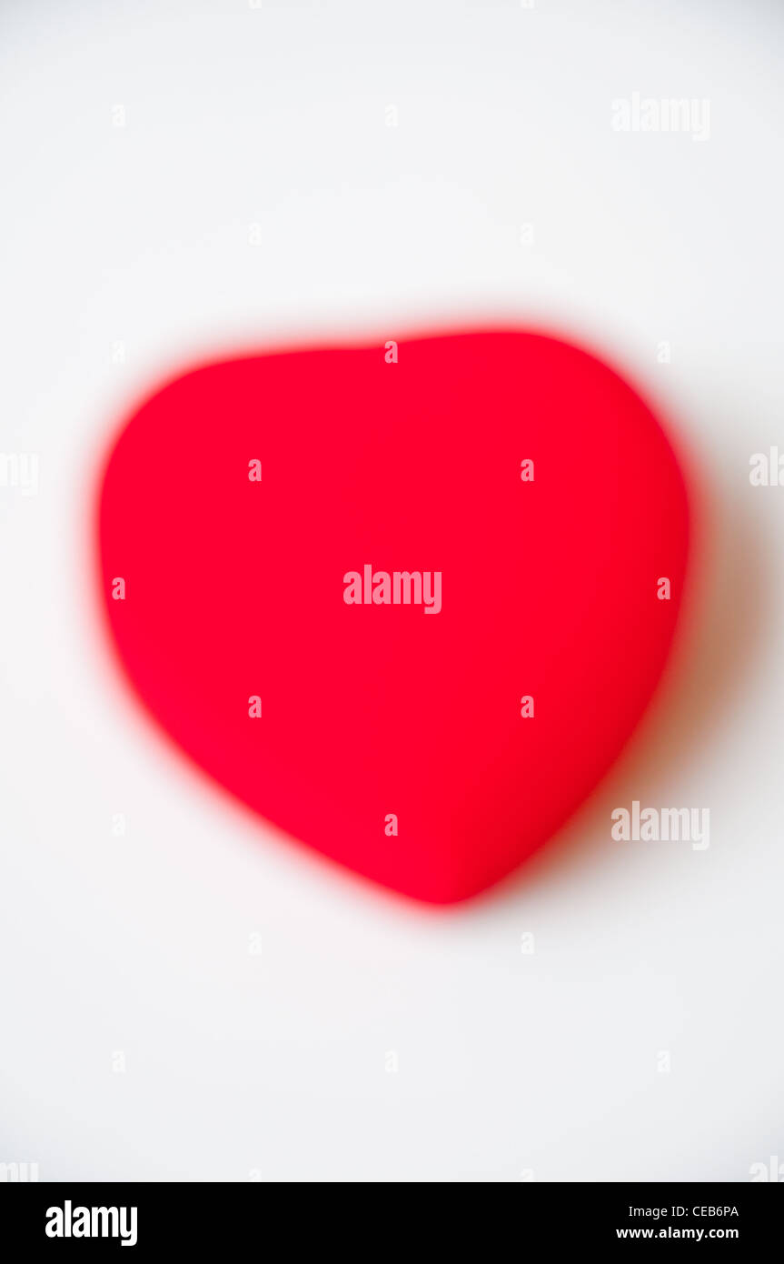 red hear shape Stock Photo - Alamy