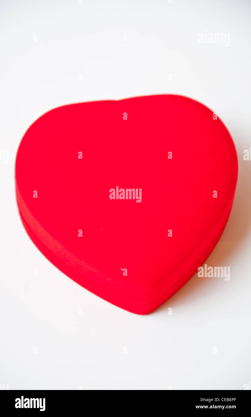 red hear shape Stock Photo - Alamy