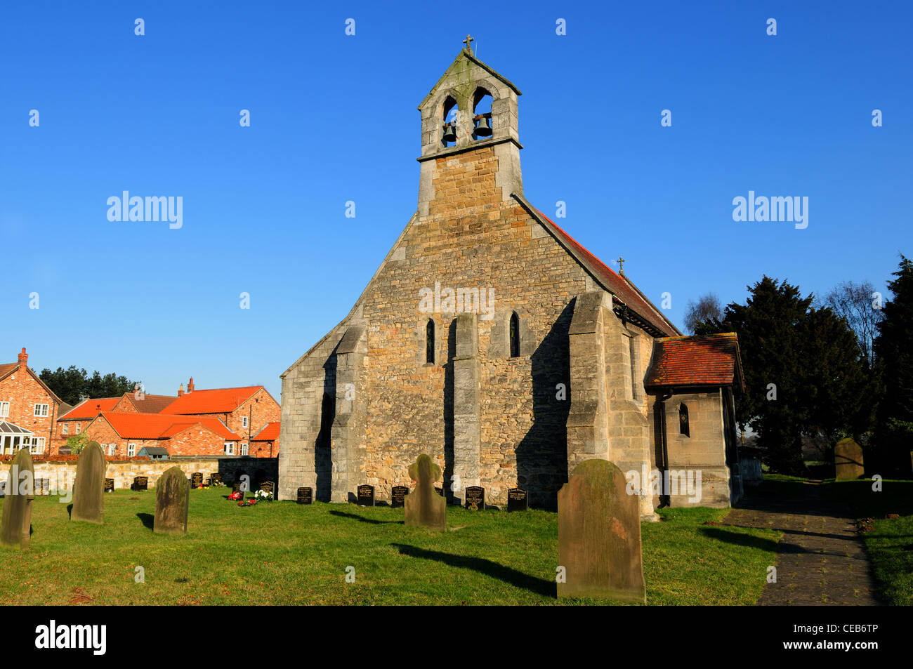 St.Helena's Church Austerfield South Yorkshire England.Home of the ...
