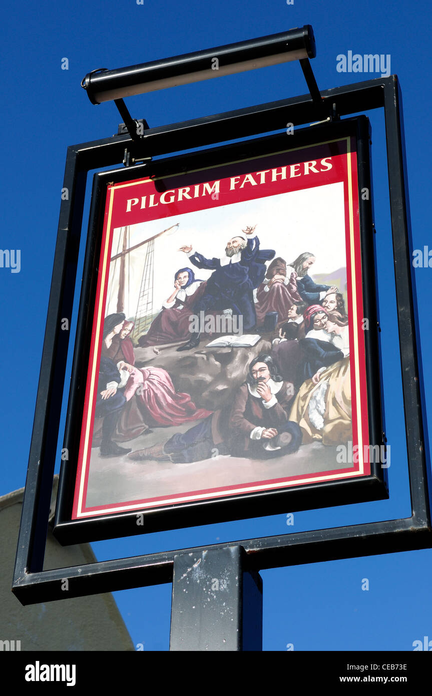 The Pilgrim Fathers Public House in the Nottinghamshire Village of ...