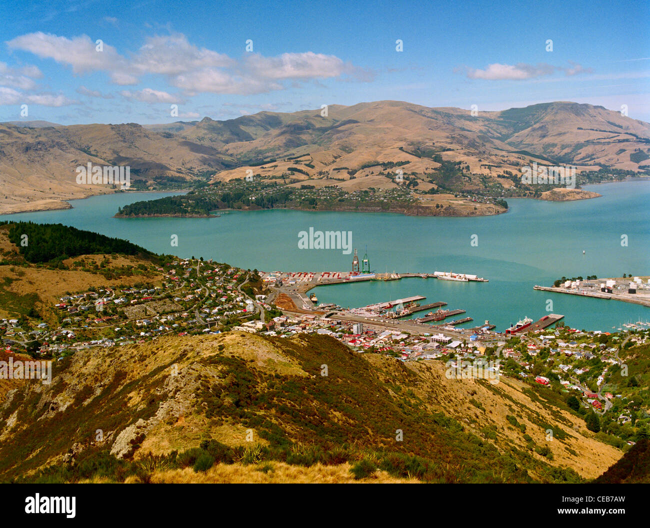 Lyttelton harbour hi-res stock photography and images - Alamy