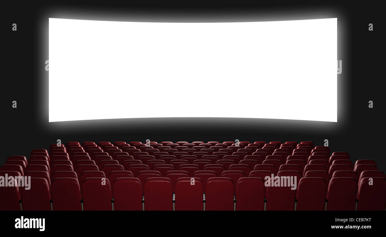 Cinema auditorium 3d rendering hi-res stock photography and images - Alamy