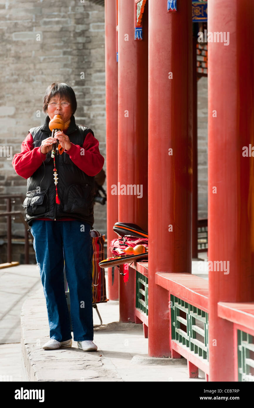 Asia china beijing woman hi-res stock photography and images - Alamy
