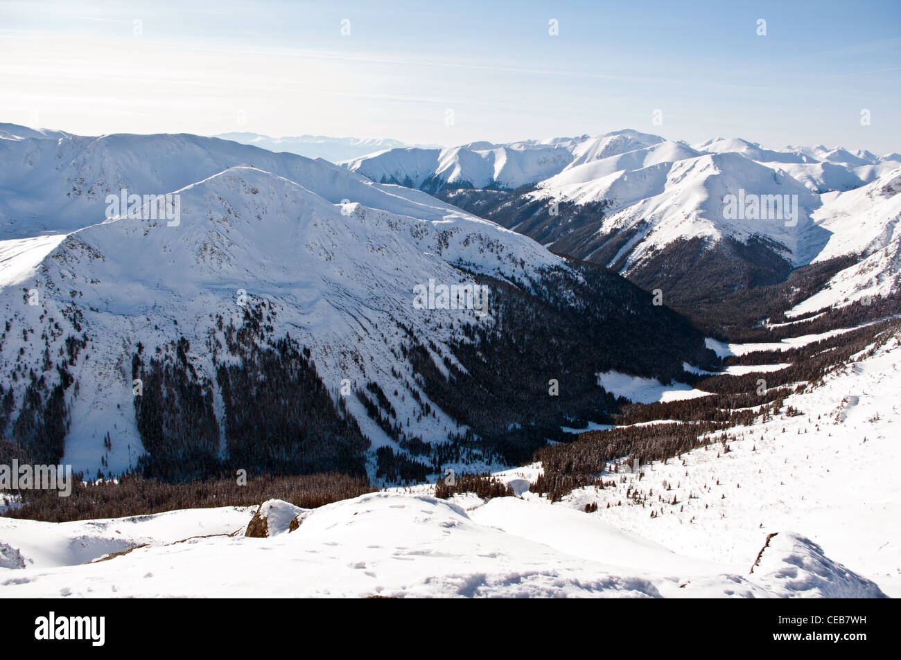 Panorama tatra mountains covered hi-res stock photography and images ...