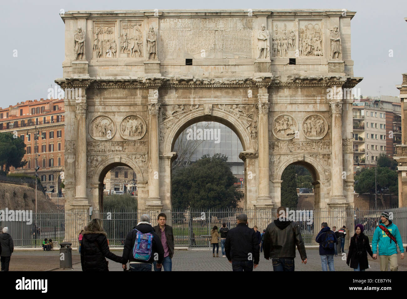 Arch of Constantine in Rome Italy Stock Photo - Alamy