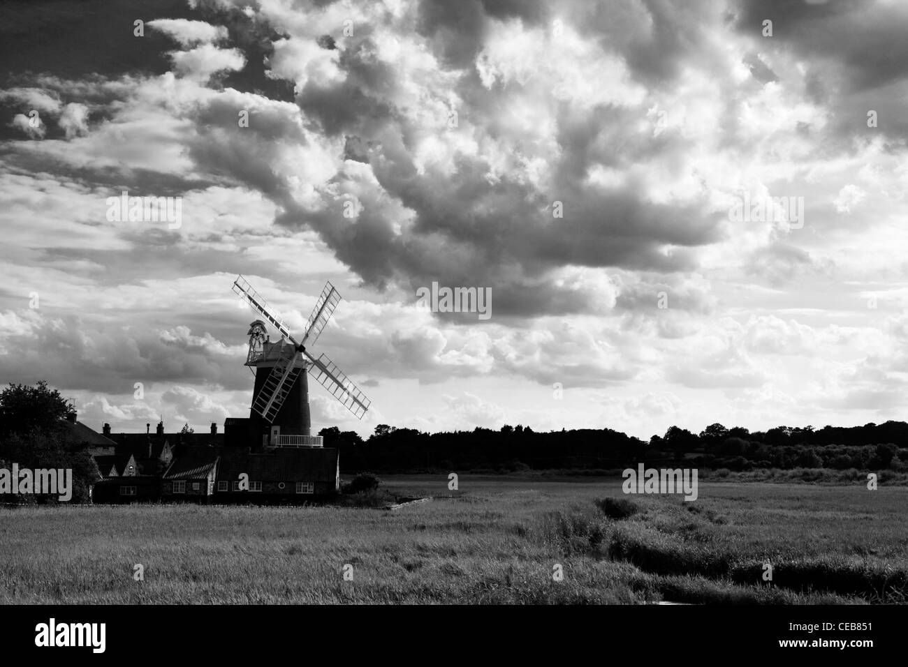 Norfolk marshland Black and White Stock Photos & Images - Alamy