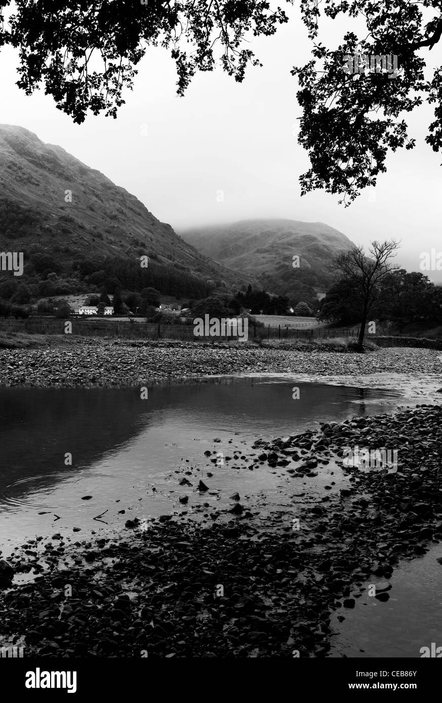 Shallow fog Black and White Stock Photos & Images - Alamy