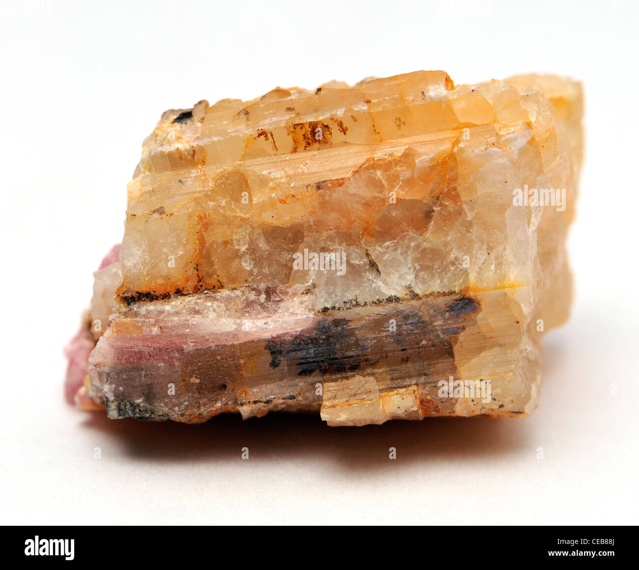 Rubellite / red Tourmaline Stock Photo - Alamy