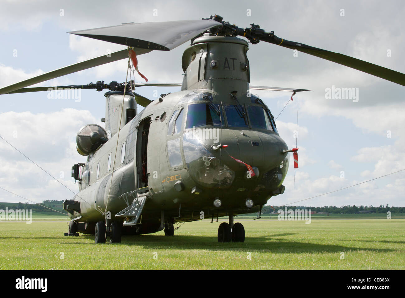 Boeing Chinook helicopter Stock Photo - Alamy